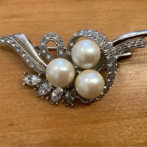 Jewelry | Art Deco Inspired Silver And Pearl Jewelry Set | Poshmark